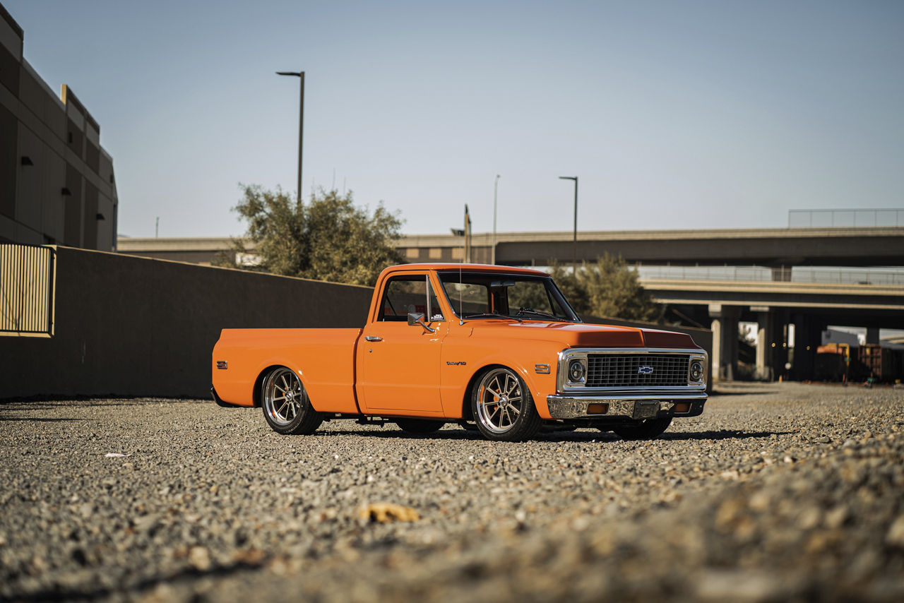 1972 Chevrolet C10 - American Racing DRAFT - Gray | Wheel Pros